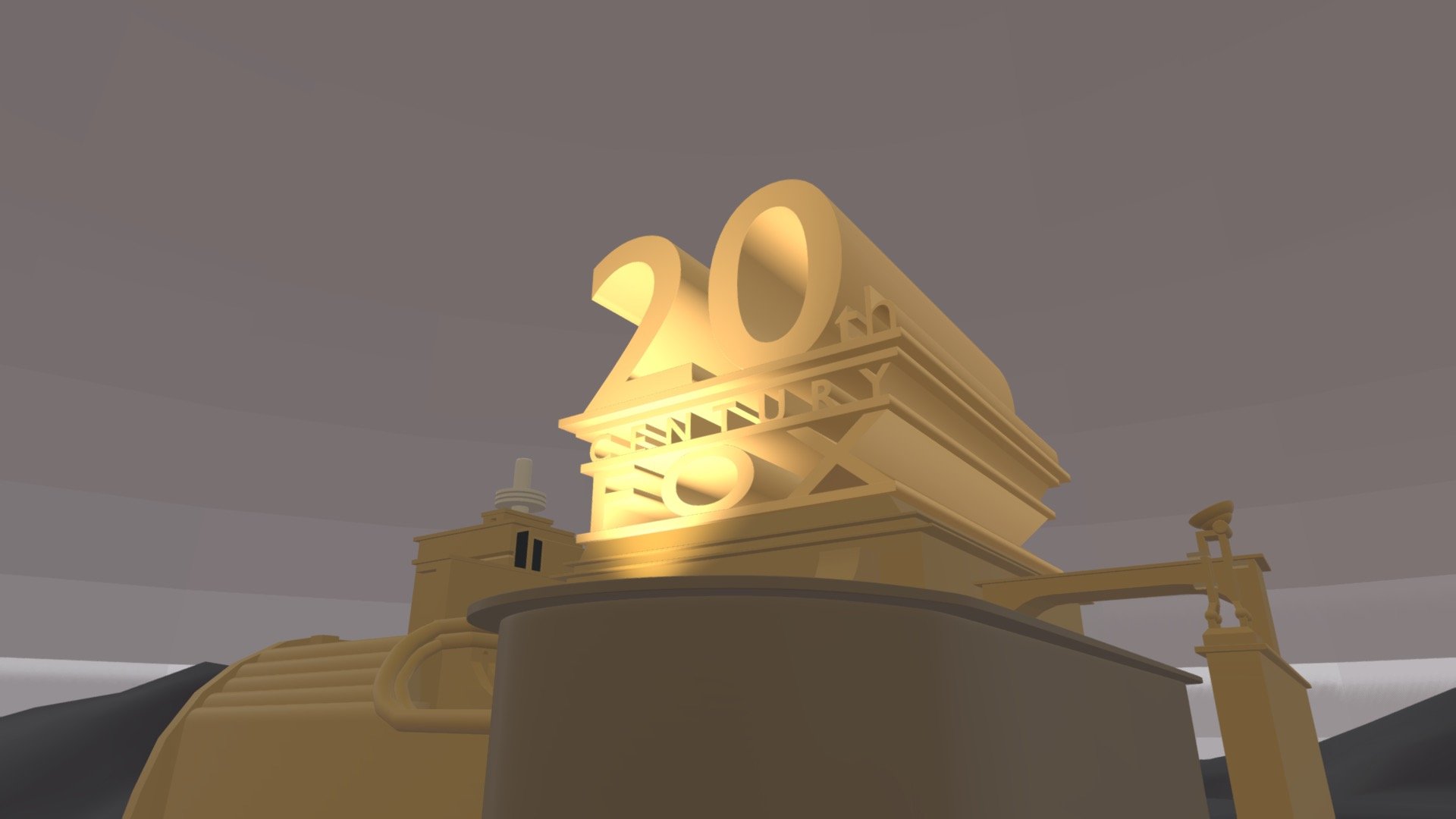 20th Century Fox Logo Remake V1 Modfied - Download Free 3D model by ...
