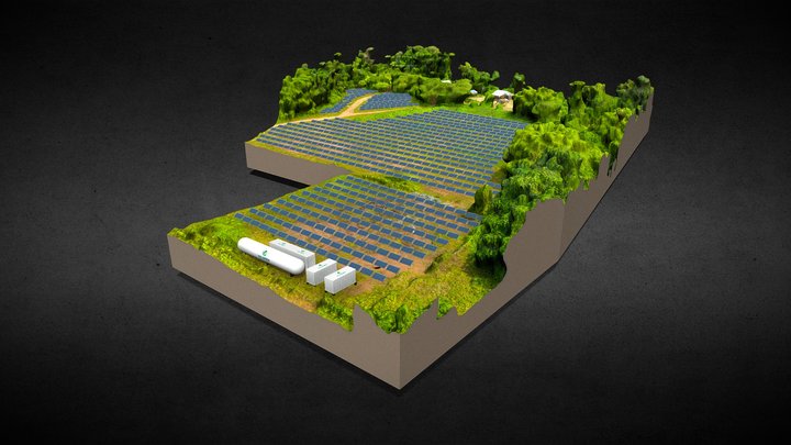 Photovoltaic-panel 3D models - Sketchfab