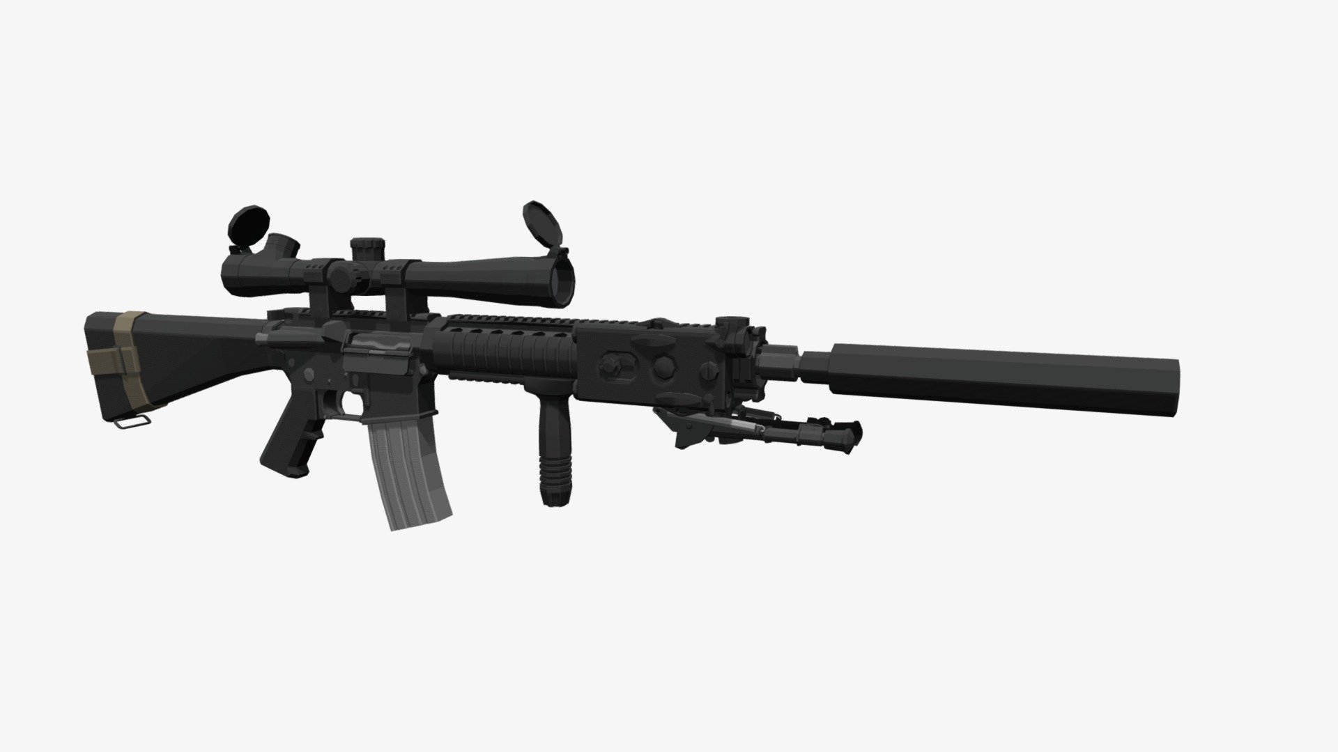 Low Poly MK12 MOD 1 - 3D model by samanthacford [236e645] - Sketchfab