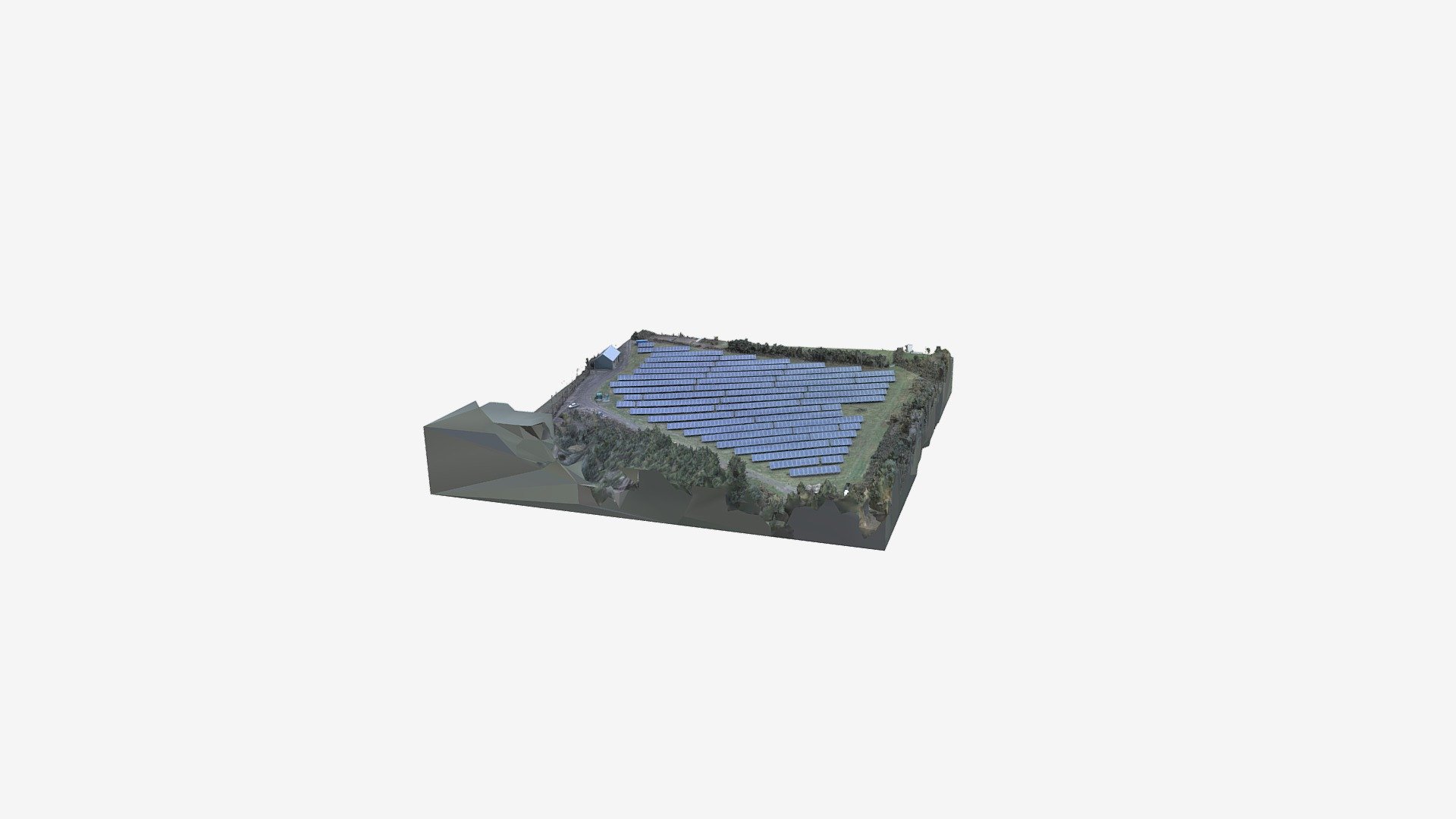 Dunvant Solar Farm - 3D model by SkyGrab [23714ff] - Sketchfab
