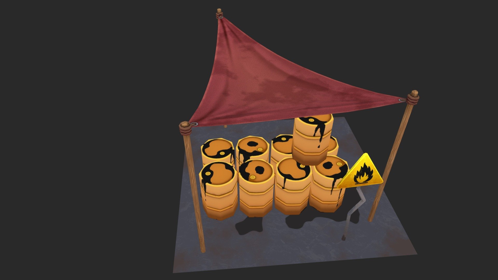 Test scene - 3D model by algoryushin [2372687] - Sketchfab