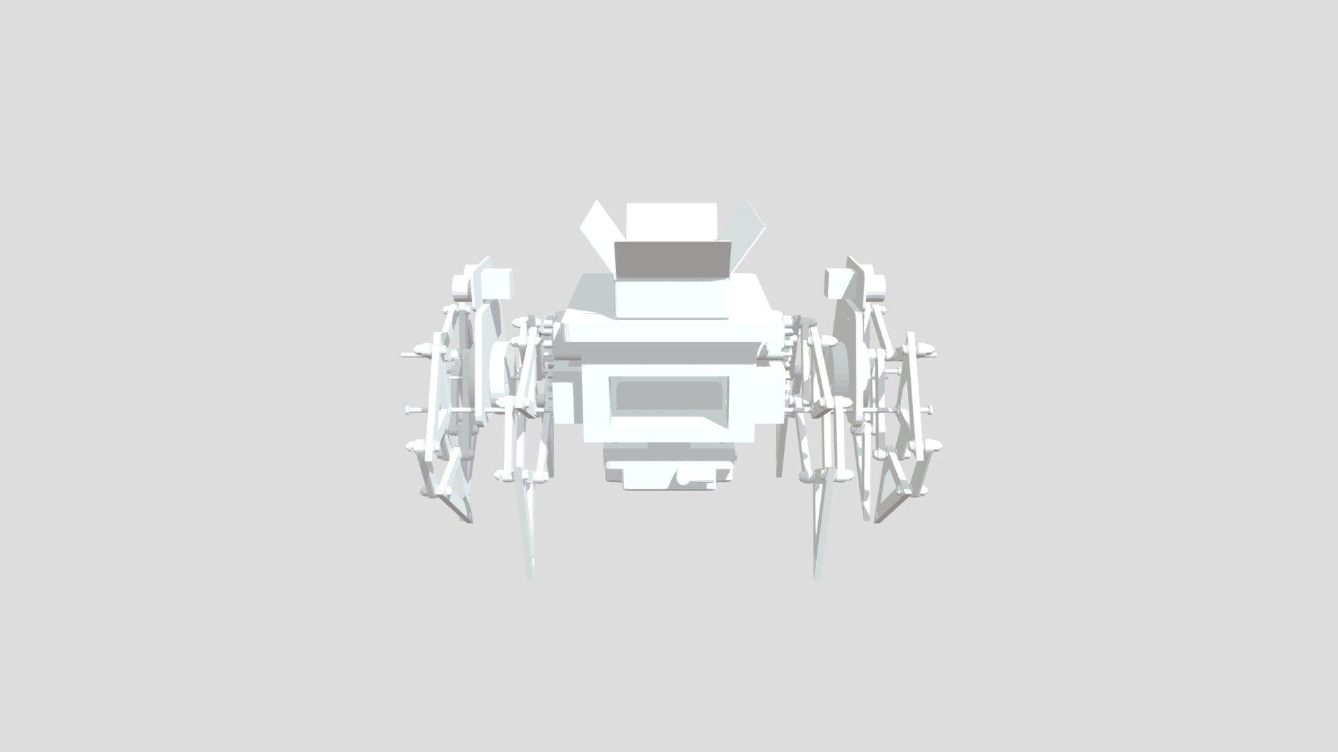 Jansen Robot - 3D model by maydelinefonda [2372779] - Sketchfab