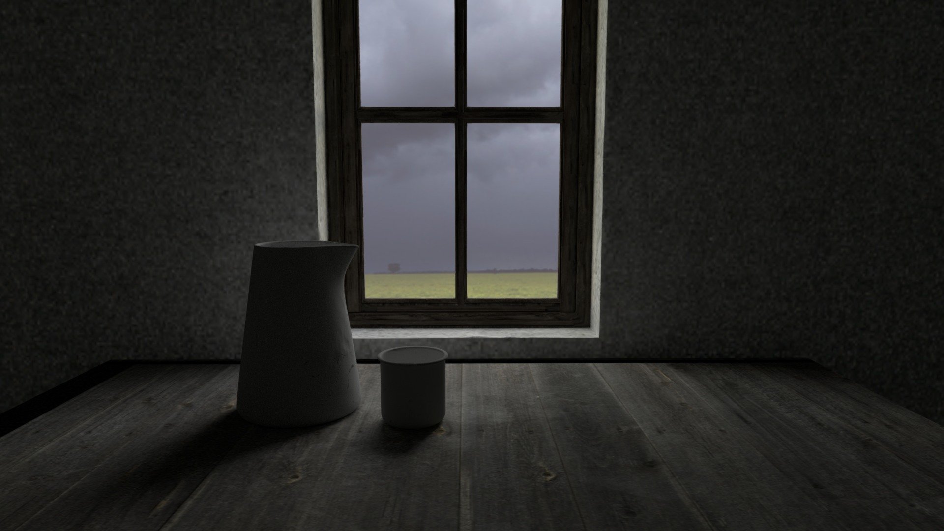 The Window - 3D model by ncopernico [2373cba] - Sketchfab