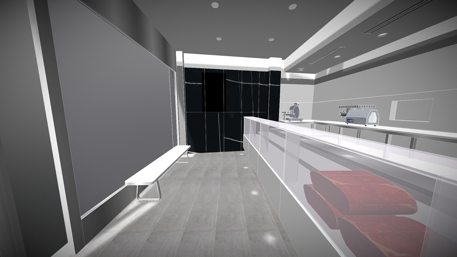 Carnicería negro Marquina - 3D model by jgp [2374082] - Sketchfab