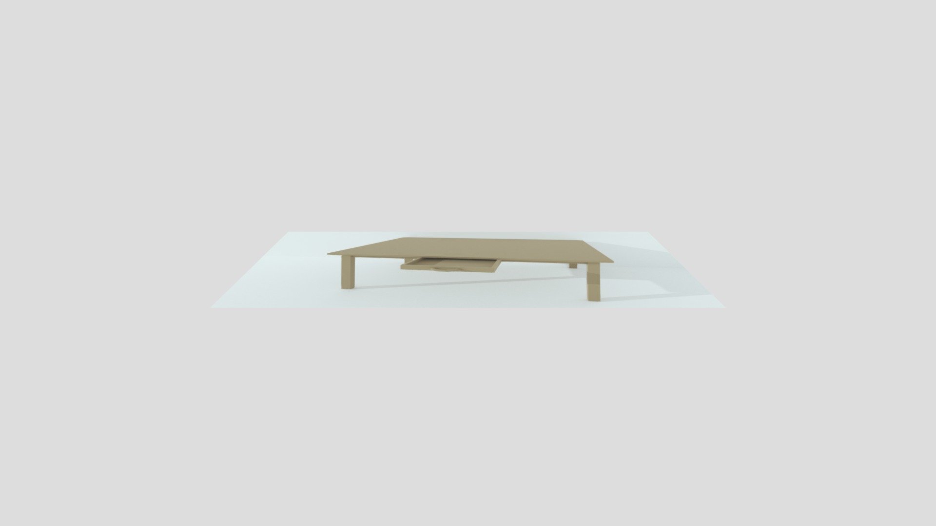 Exercise 6: Rendering Table Clay - Download Free 3D model by JonnesTT ...