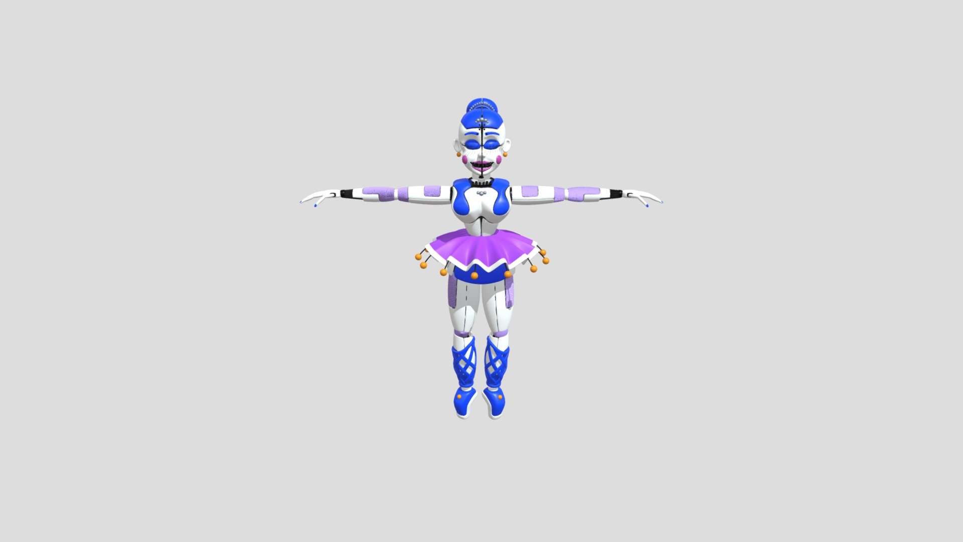 Ballora AR Fix Thudner - 3D model by puploora (@jamie.t.wise) [2374543 ...