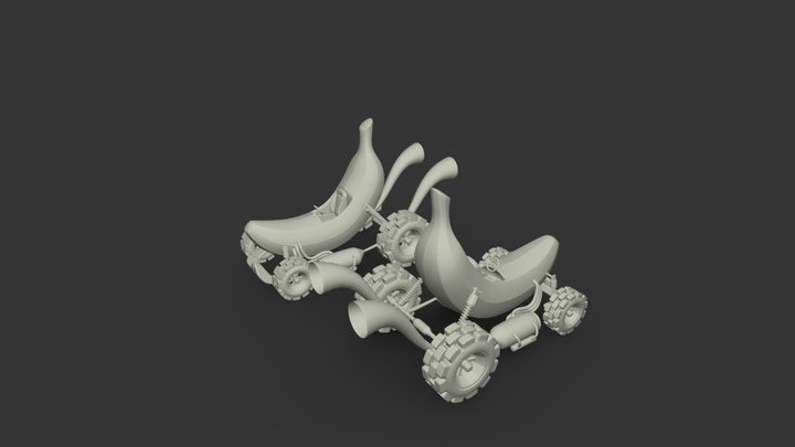 Banana 3D models - Sketchfab