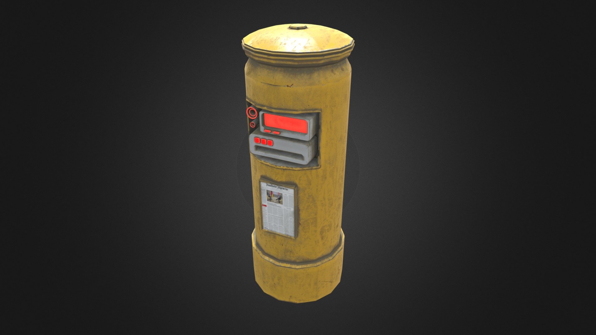 Sci fi Mail Box - Download Free 3D model by Outsofbounds [237621c ...