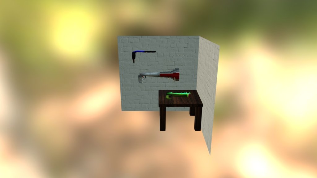 Crazy Non-Guns - 3D model by vikarfd [237925e] - Sketchfab
