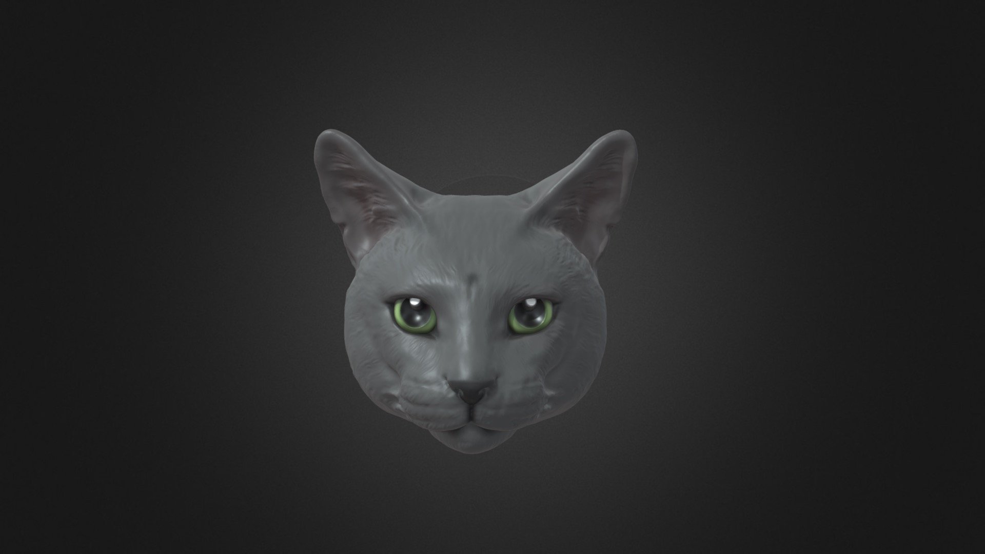 Karen's Russian Blue cat model - 3D model by Seed by mi (@seedbymi ...