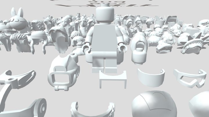 Lego 3D models - Sketchfab