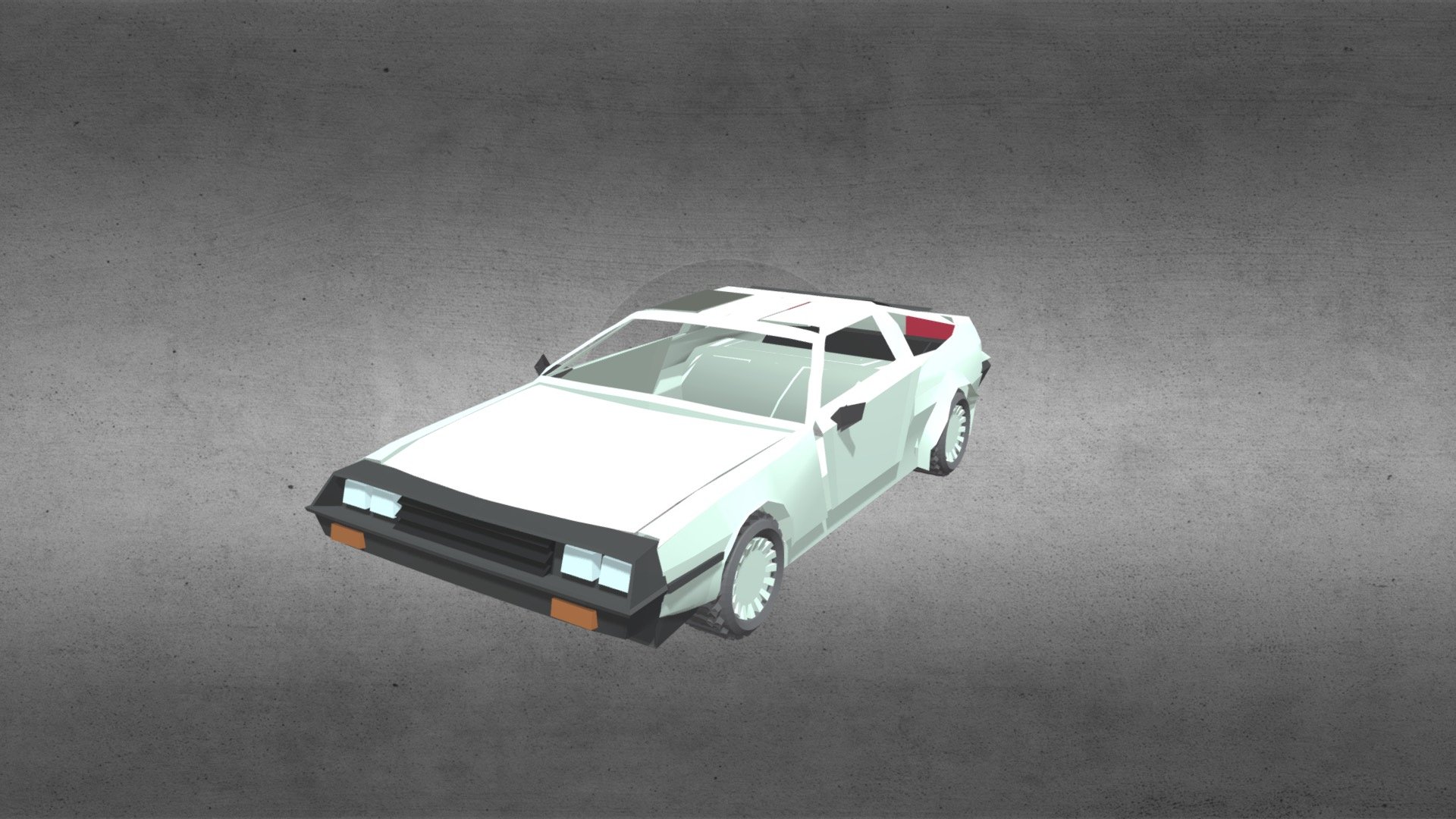 Delorean DMC 12 1981 - 3D model by Rolando Garro Mena (@RolandoGarroM ...