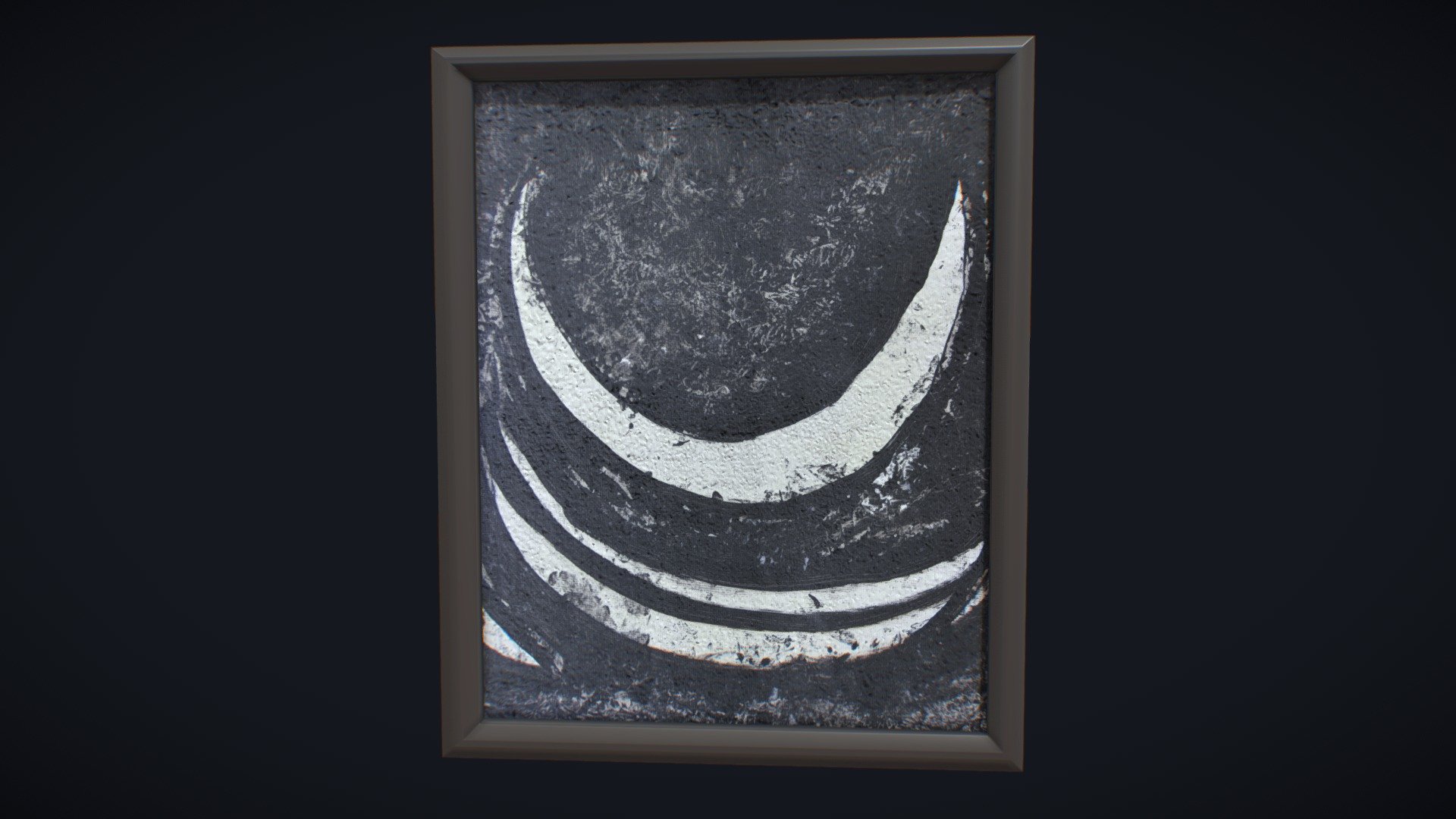 Moons Painting - 3D model by defnotdan [237aeea] - Sketchfab