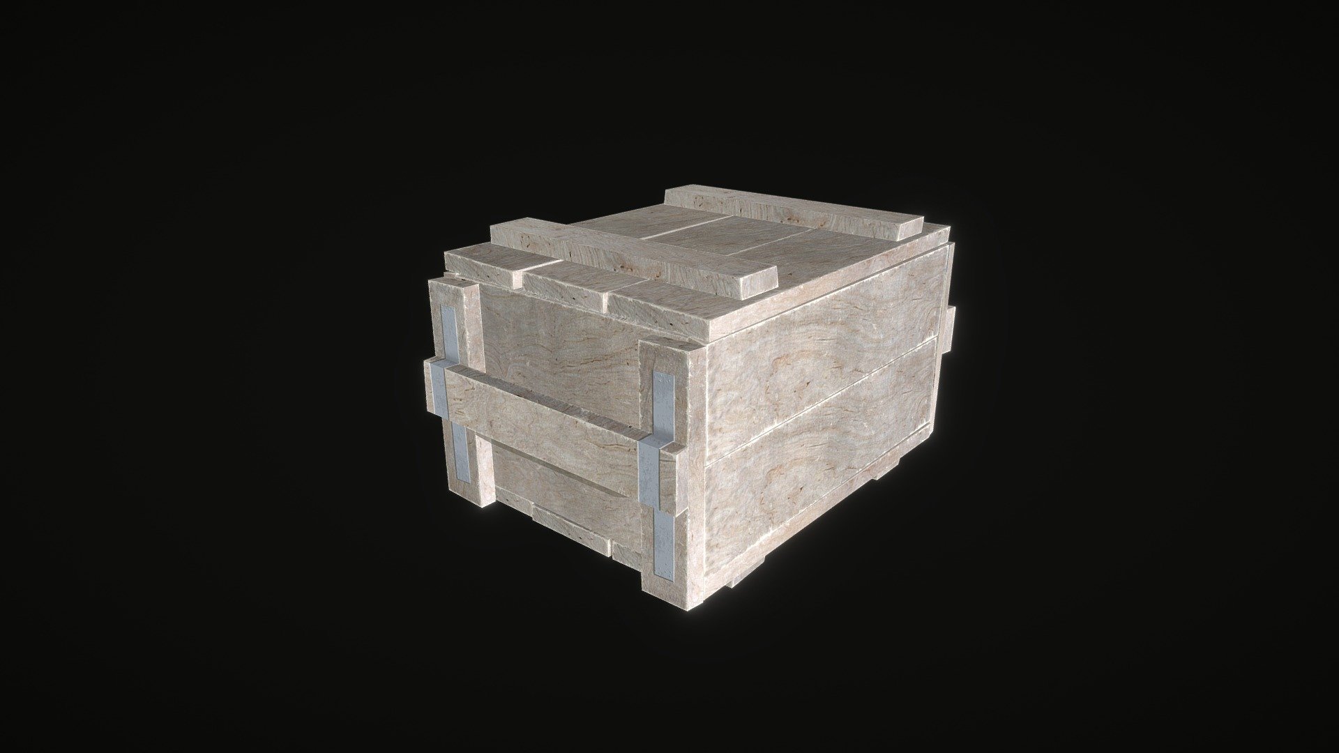 Wood Box - 3D model by sobolarina [237c2ec] - Sketchfab