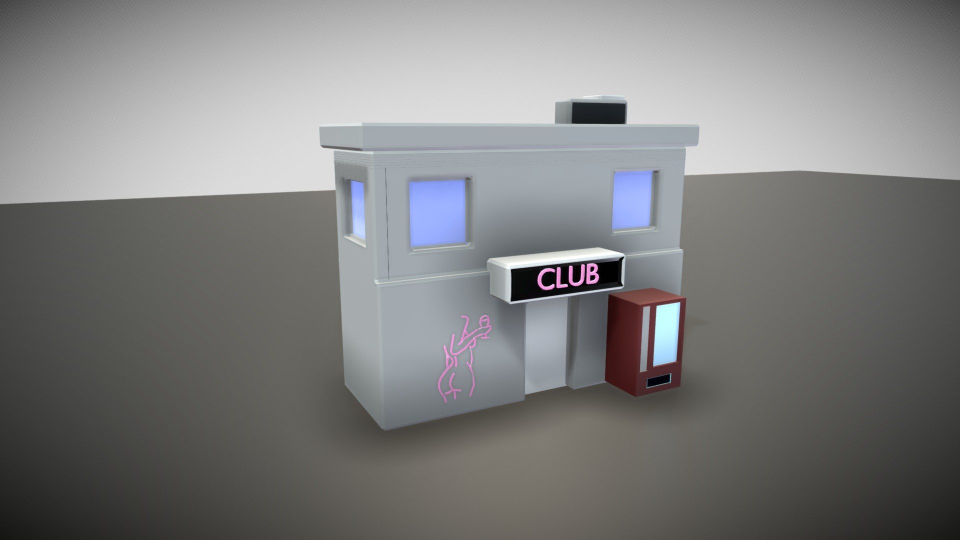 Club [cycles] - Download Free 3D model by Skrekliam [237d477] - Sketchfab