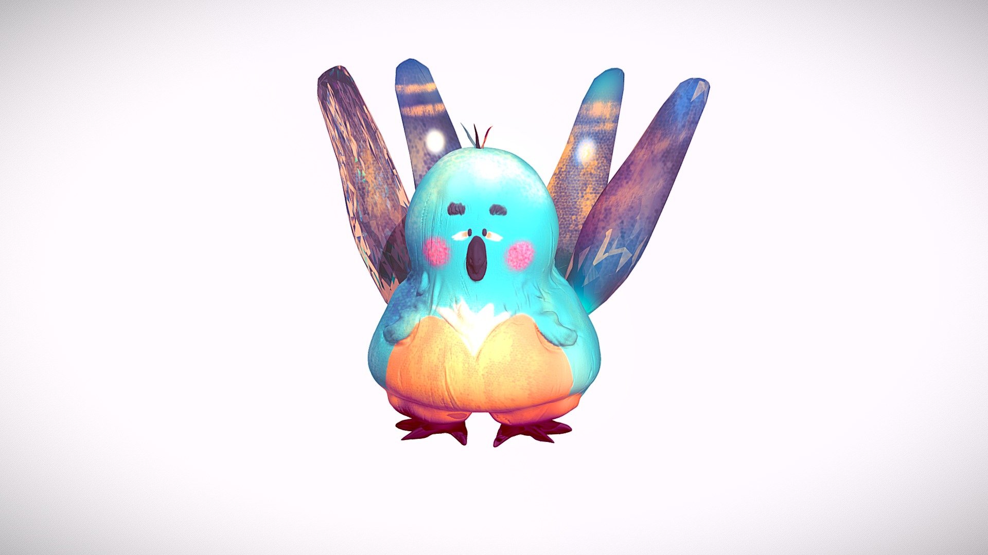 Birb - 3D model by Claudi Dimalanta (@claudidimalanta) [237e2dd ...