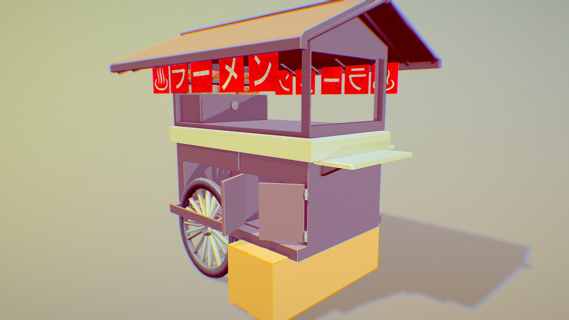 Japanese food cart - Download Free 3D model by mdiaz16 [237ebd5 ...