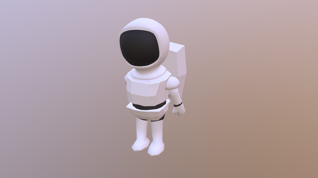 Astronaut Jump Cycle - 3D model by Os Três Liquidificadores ...