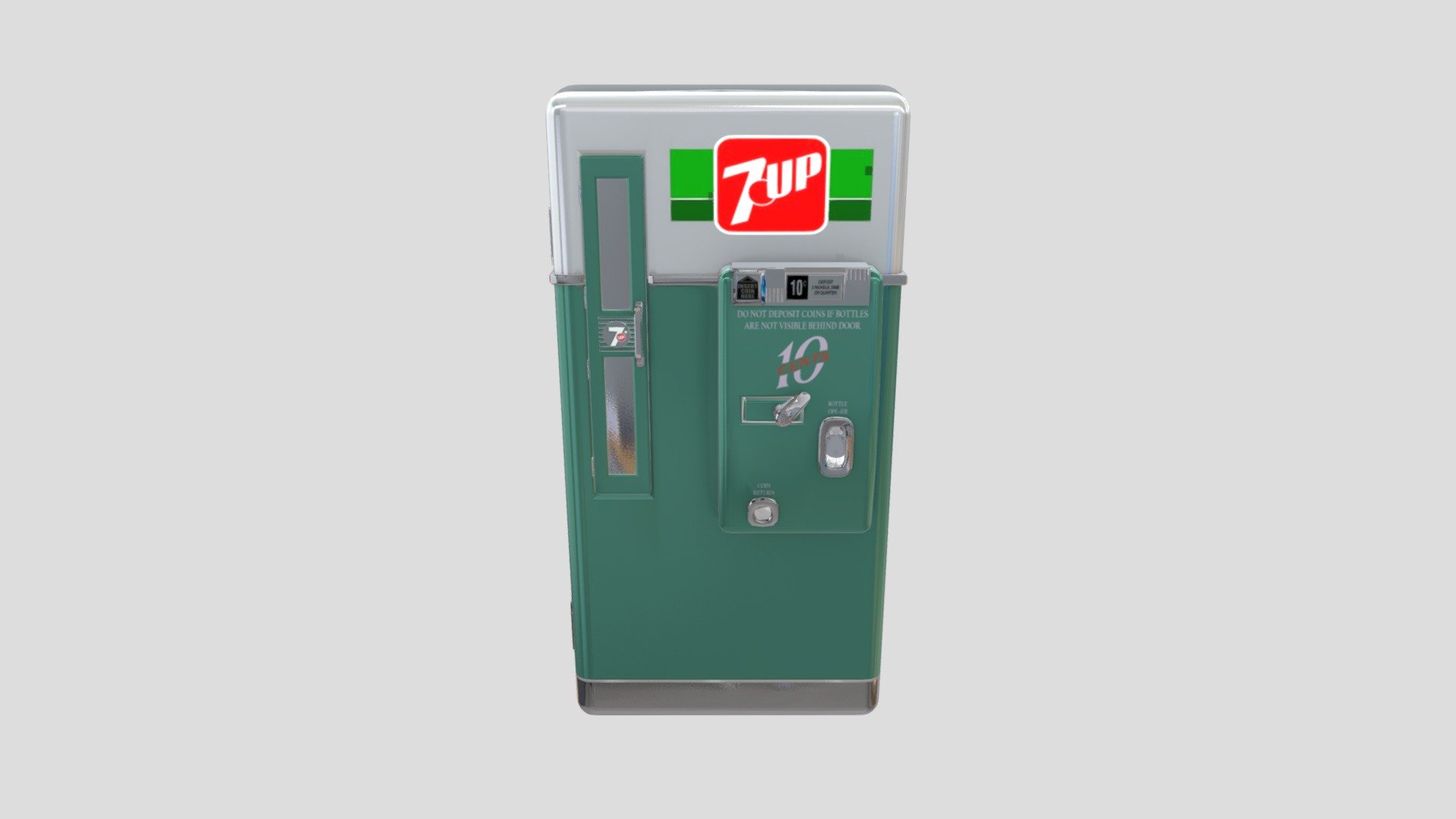 Texturized 7Up Machine - 3D model by Tomas_Beraldi [2380e43] - Sketchfab