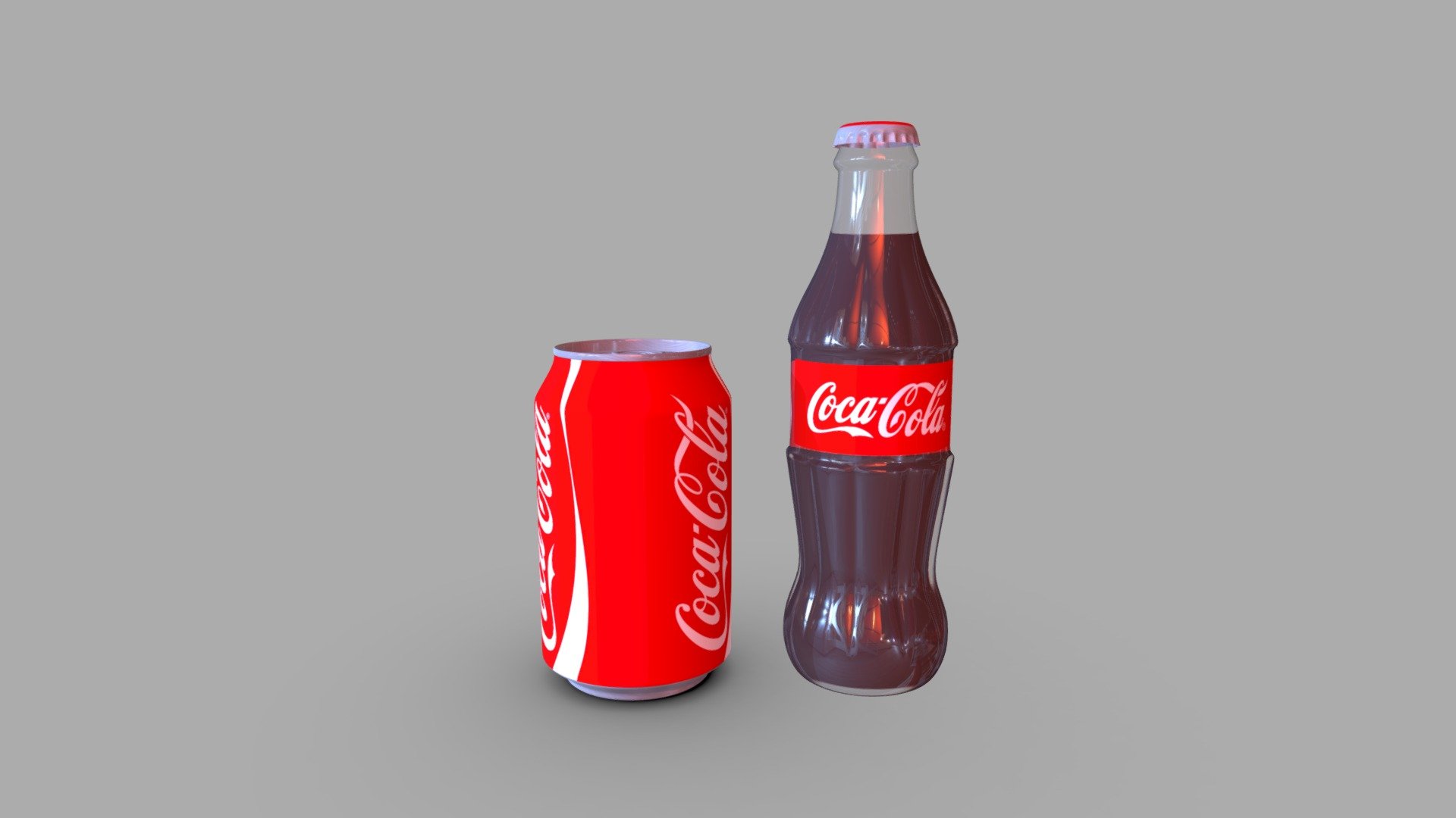 Coca Cola - 3D model by biswajit29 [23820ad] - Sketchfab