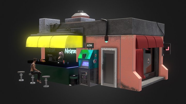 Fast-food 3D models - Sketchfab
