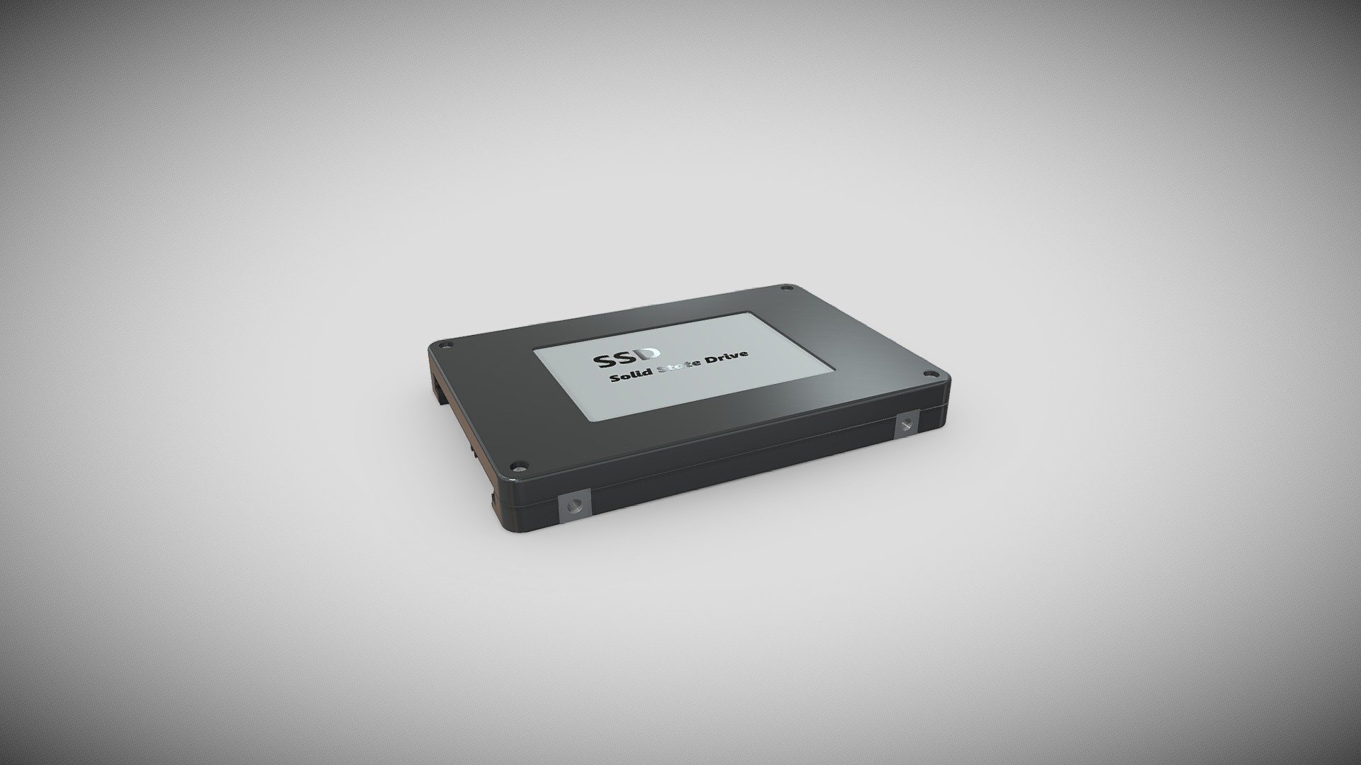 SSD SATA - 3D model by nando59 [238353a] - Sketchfab