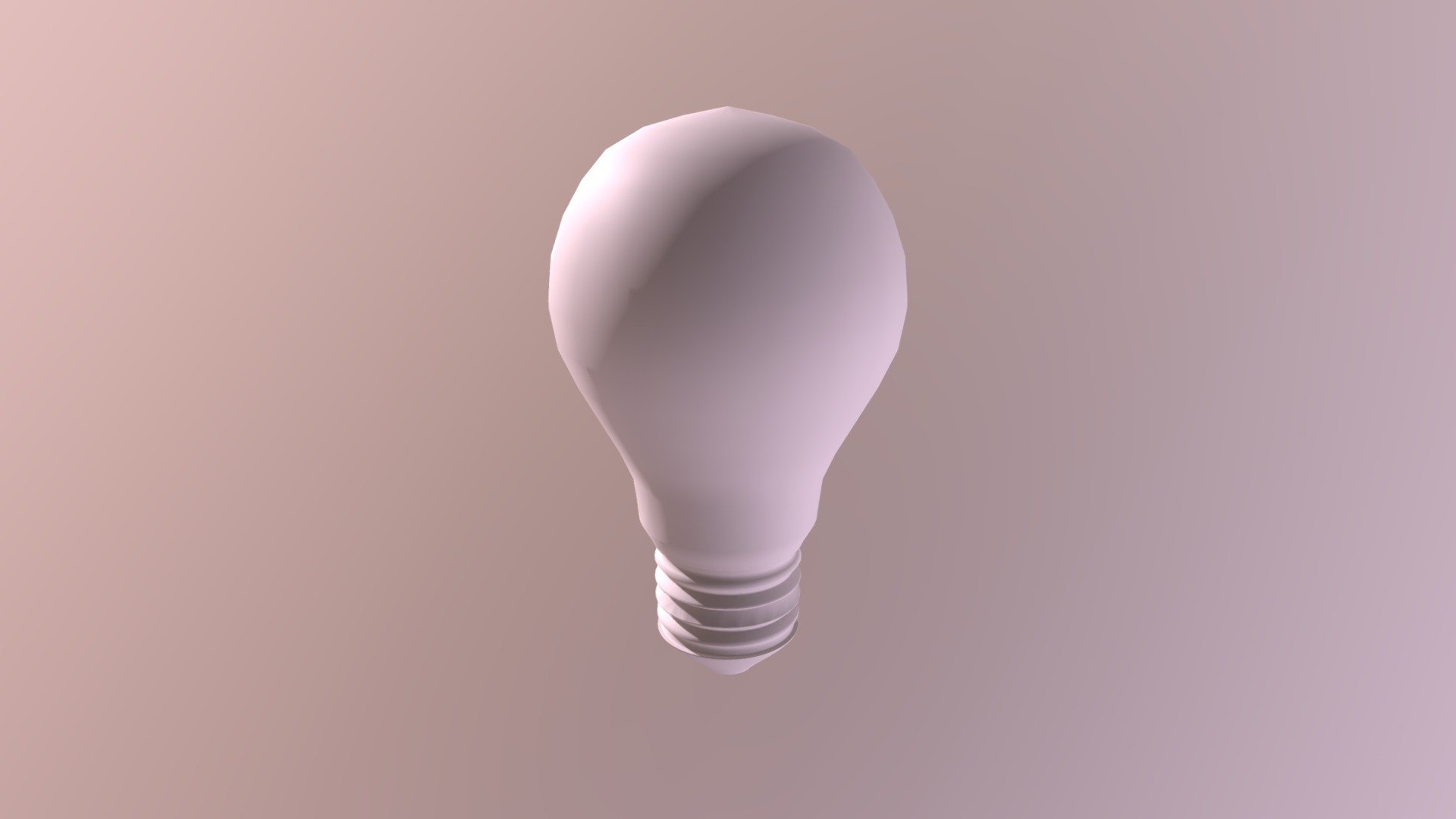 Lightbulb - 3D model by lerndmina [2383cac] - Sketchfab