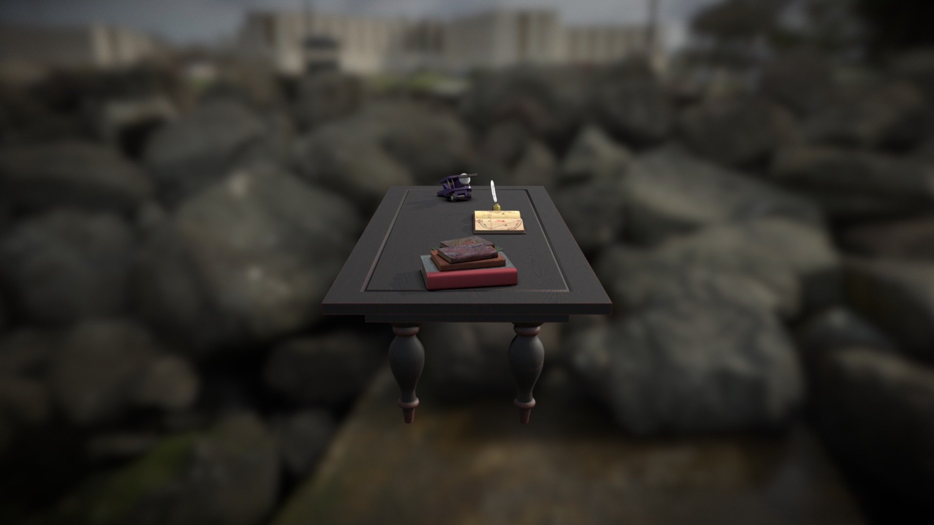 Wizards table (Whoops I teleported) - 3D model by kdavidblack89 ...