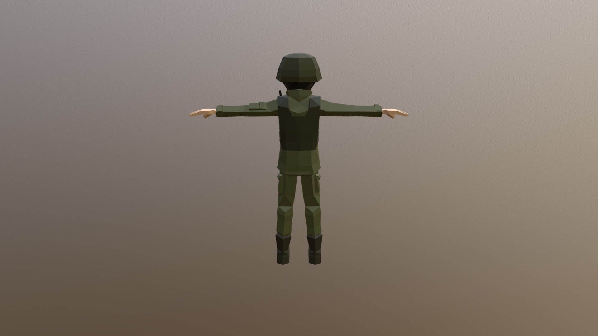 Russian Soldier - 3D model by vitaspy [23869ba] - Sketchfab