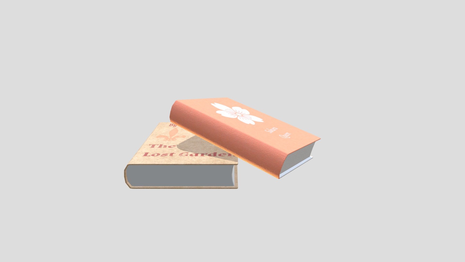 Book Set - 3D model by anchougule [23873fc] - Sketchfab