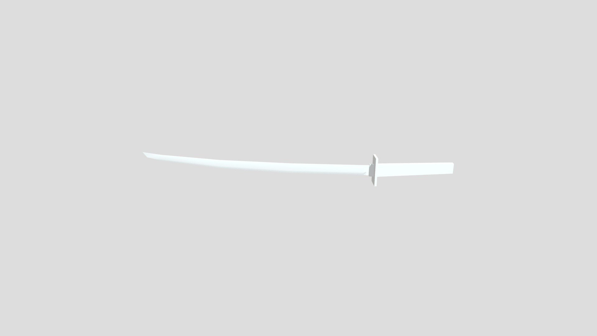 Unfinished Katana - 3D model by wakefield [2388dc6] - Sketchfab