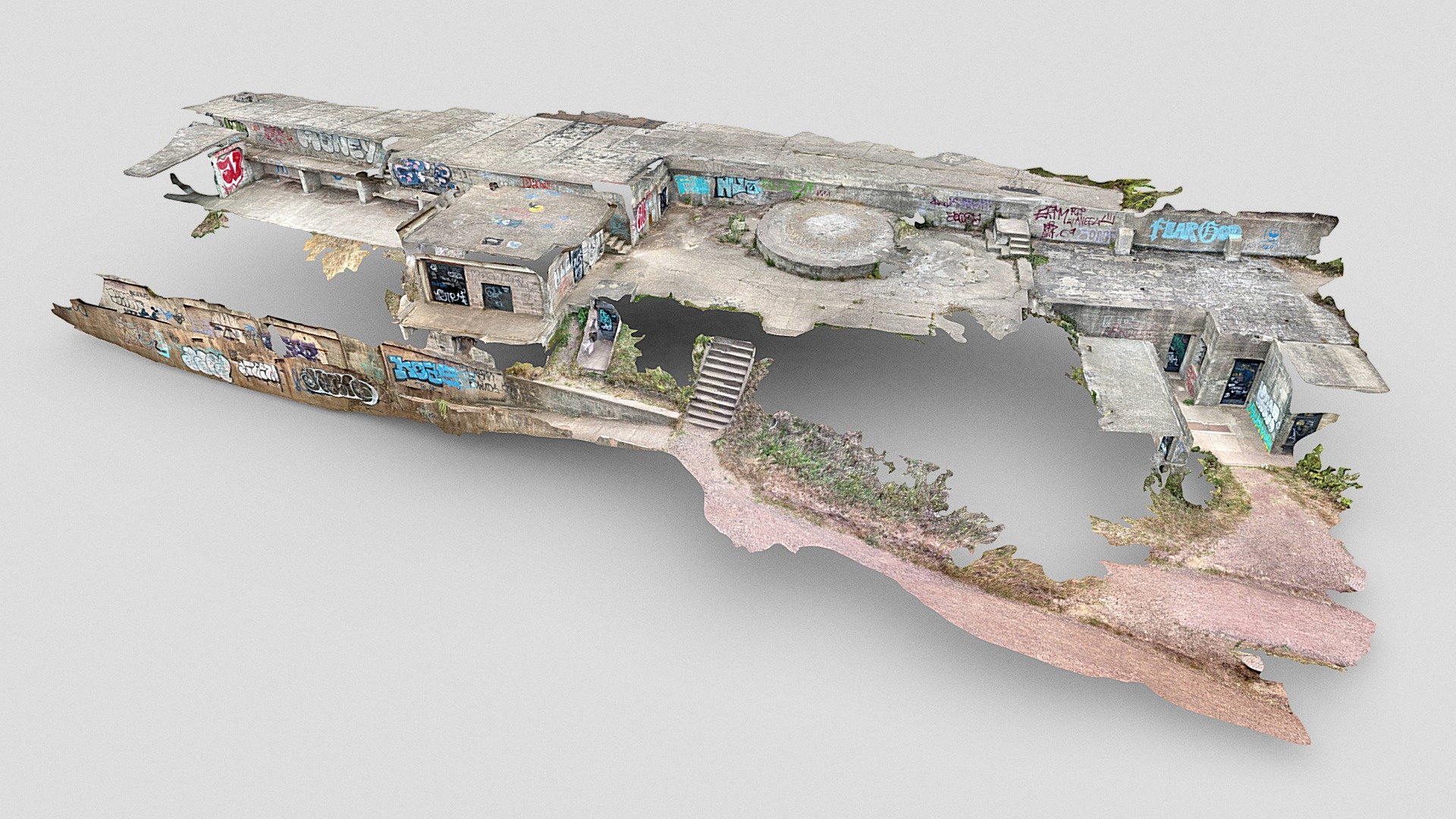 Battery Godfrey, Presidio, San Francisco - Download Free 3D model by ...