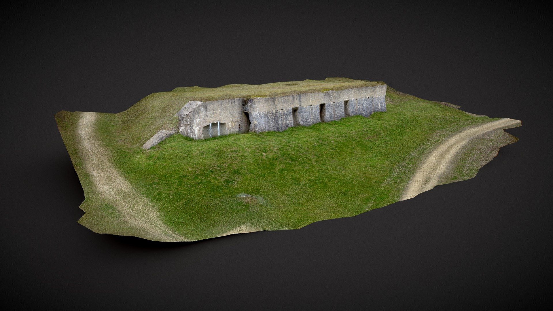 Bataille de Verdun - Abri de combat MF2 - Download Free 3D model by ...