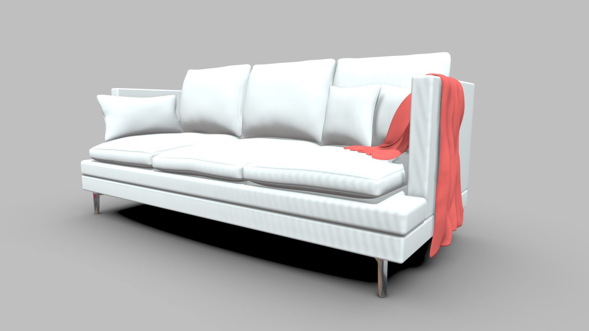 Sofa - 3D model by PaineappleLee [238b914] - Sketchfab