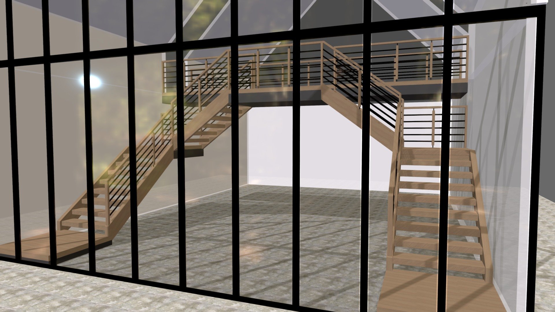Lodge - 3D model by 3D Software for Stair Design and Production ...