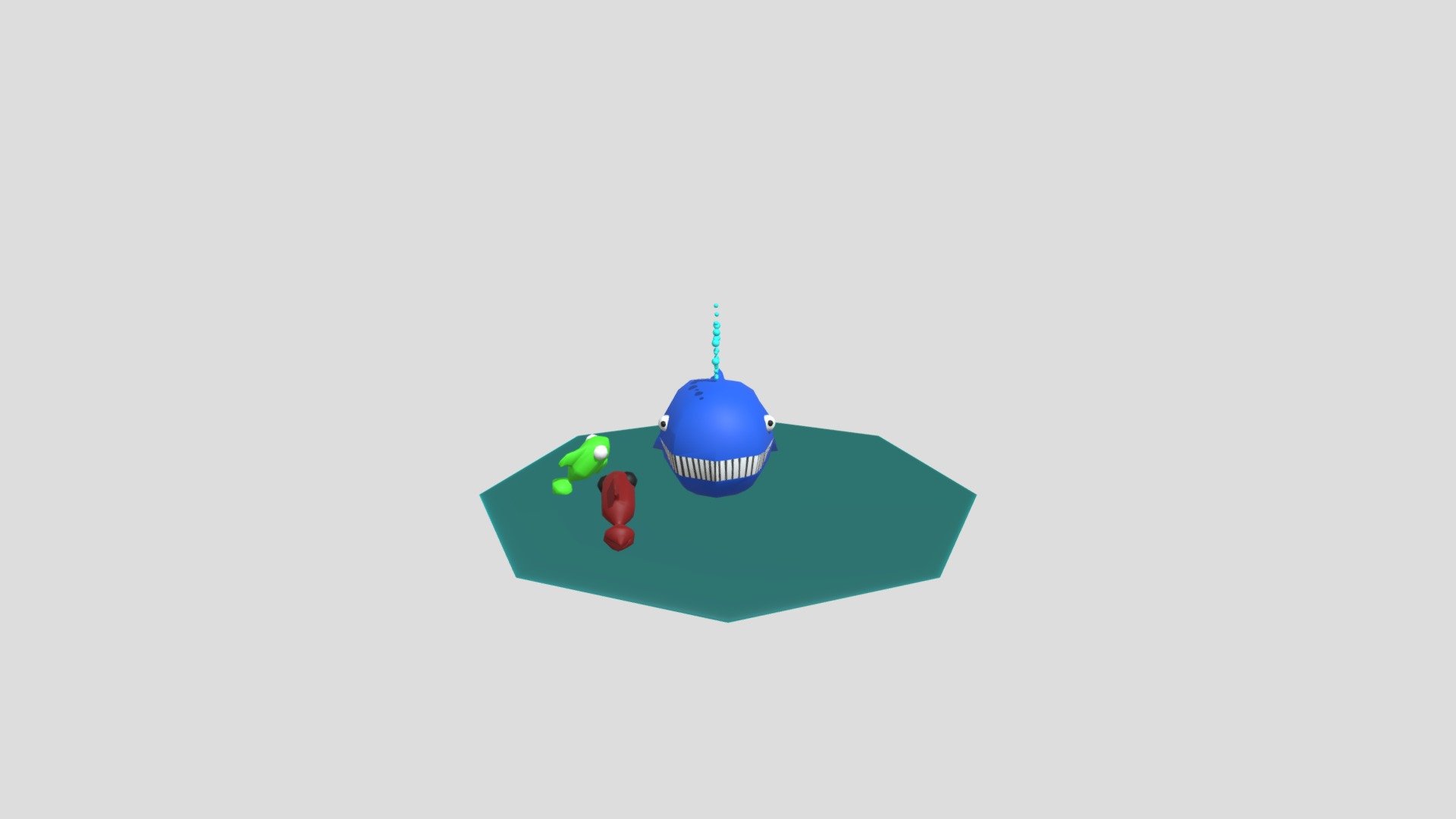 BALENA E PESCI - Download Free 3D model by classiterze3 [238d22b ...