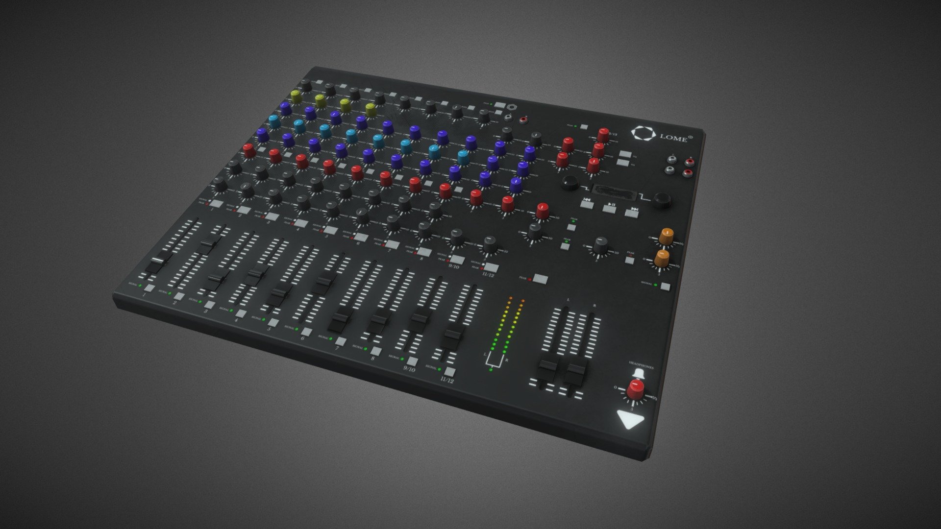 Lome Soundboard - 3D model by zombitt [238d87d] - Sketchfab