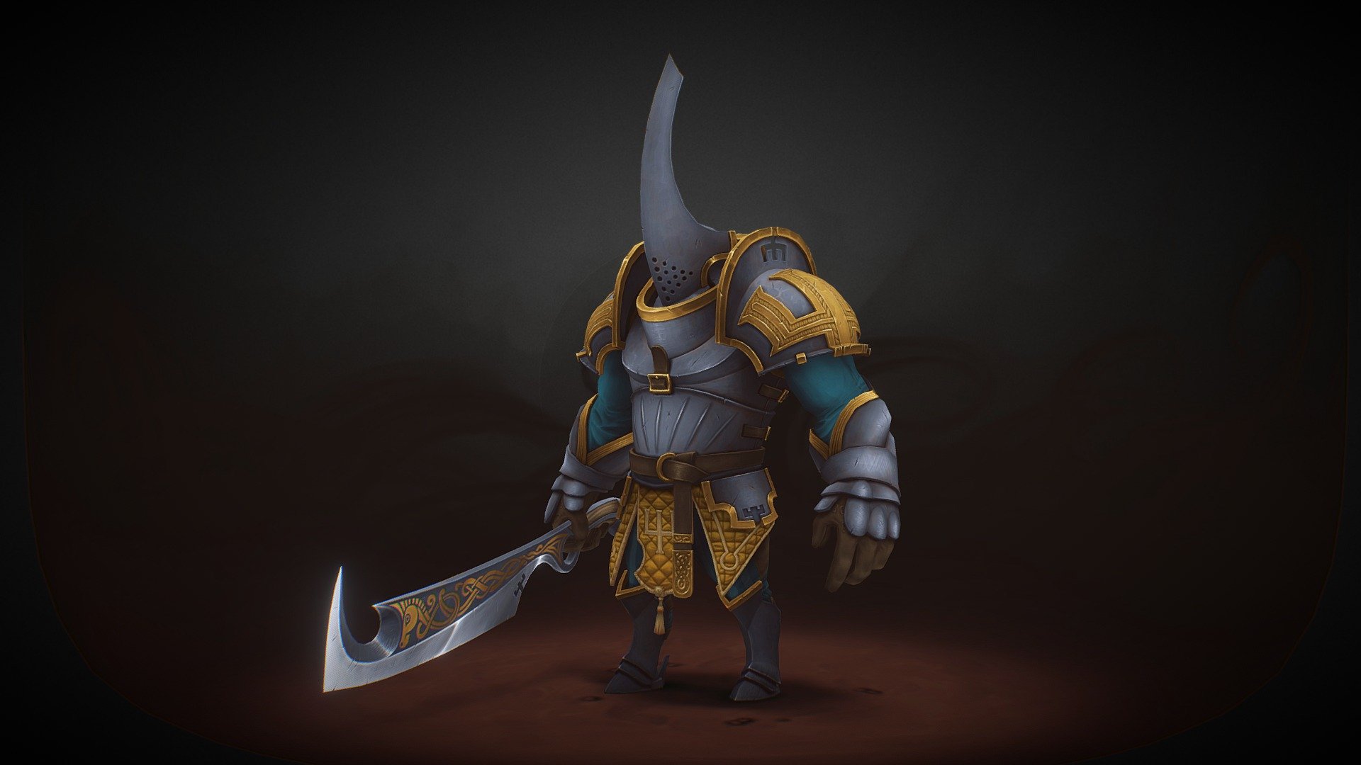 Scarab Knight - 3D model by Petru Neacsu (@shaka.zl) [238e54b] - Sketchfab