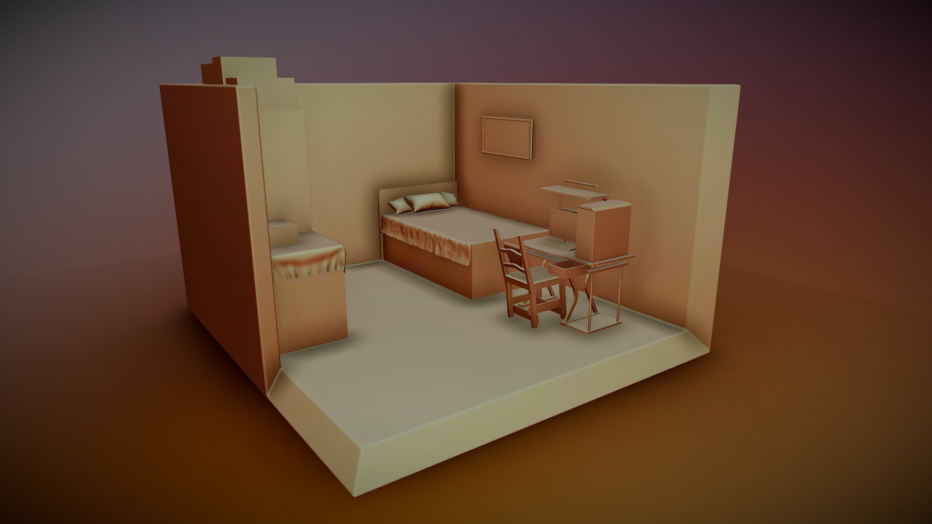 Room - 3D model by Sept (@12342423534) [238e742] - Sketchfab