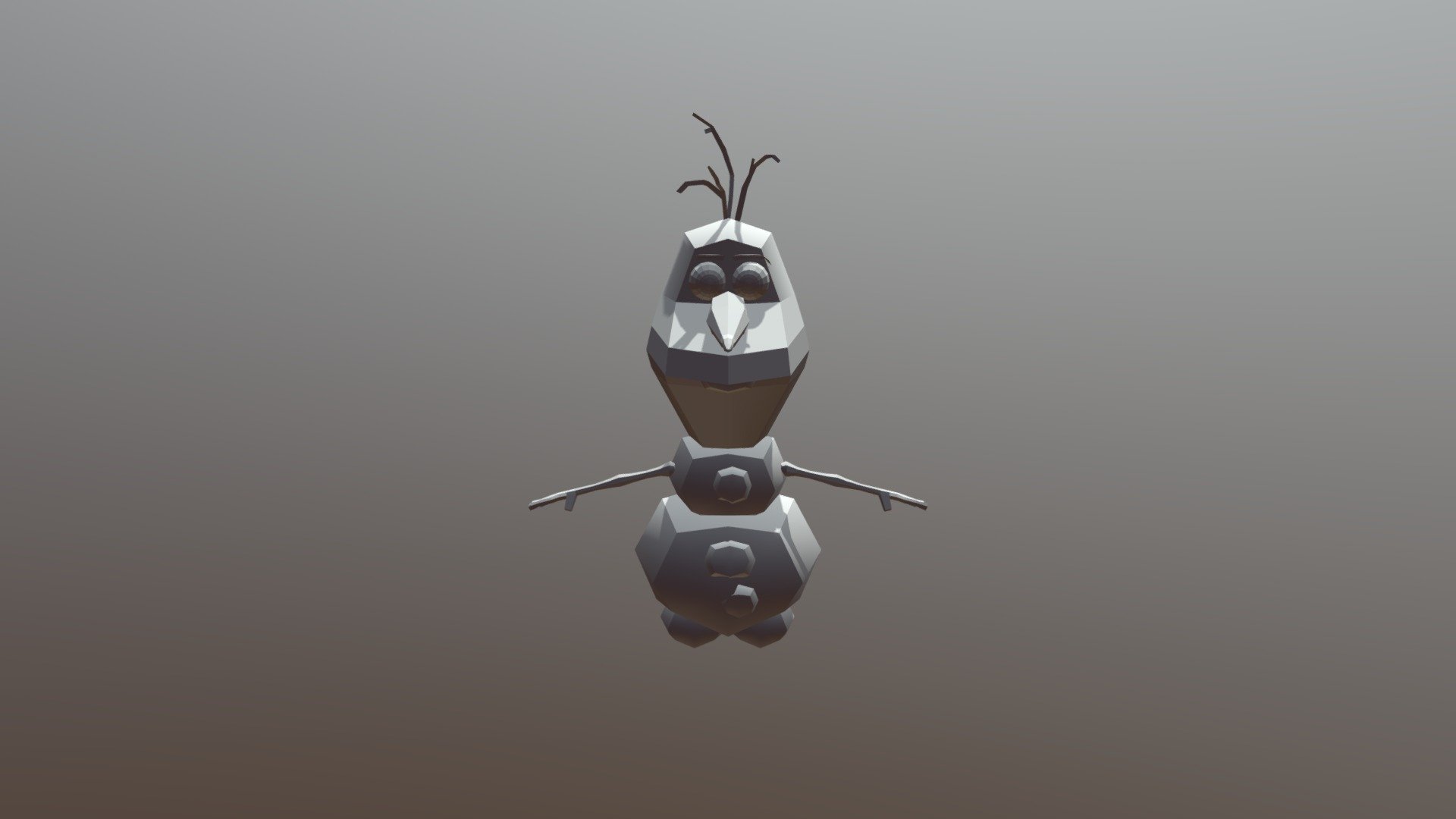 Olaf - 3D model by silvia.miralles [238eb82] - Sketchfab