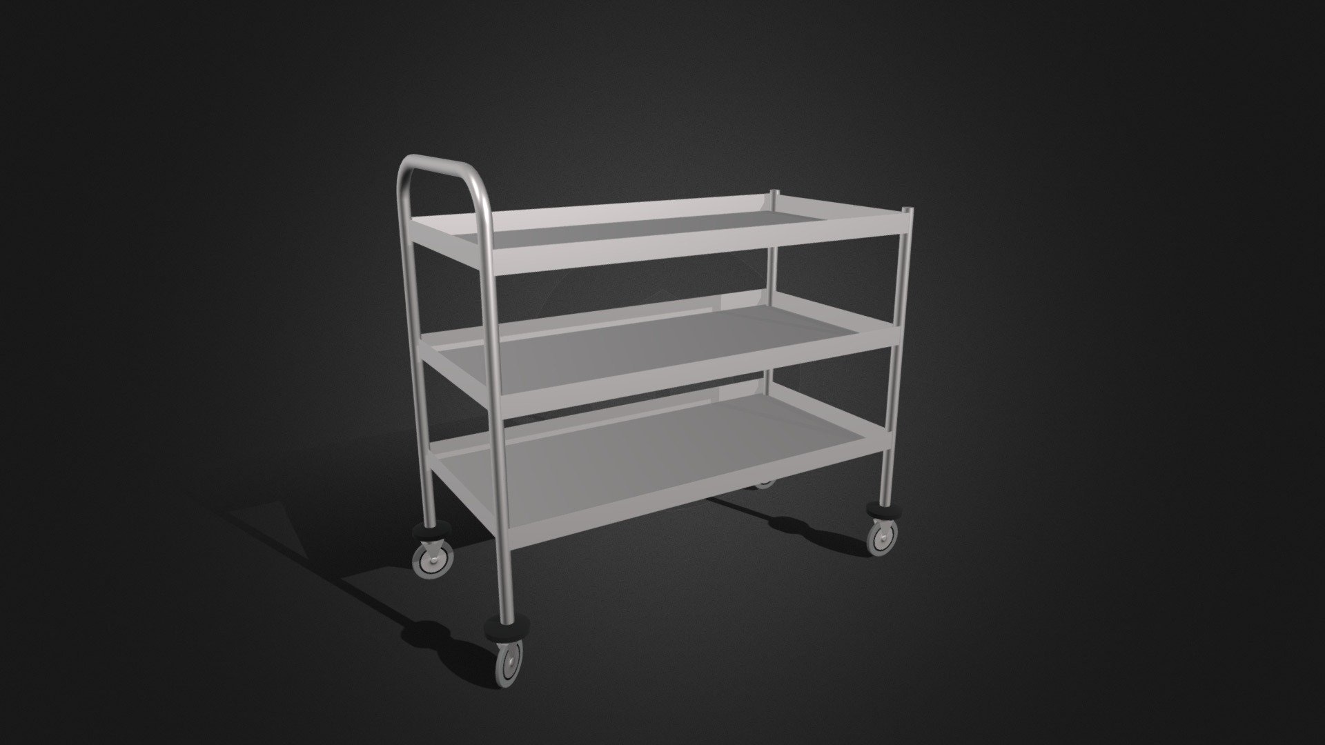 Hospital trolley - 3D model by Vaishnavi Vaidya (@vaishnav6308 ...