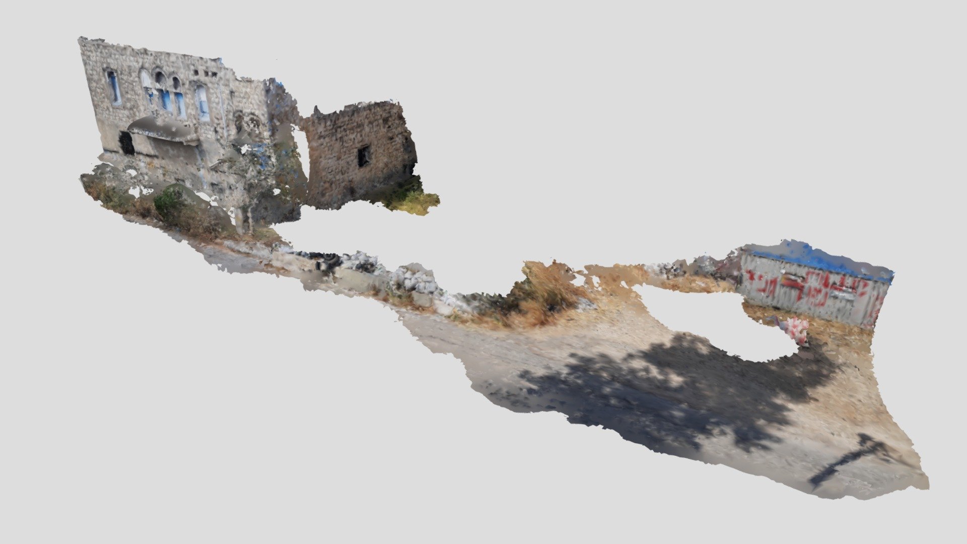 Time Machine Project / Wadi Salib building no.2 - 3D model by MTRL ...