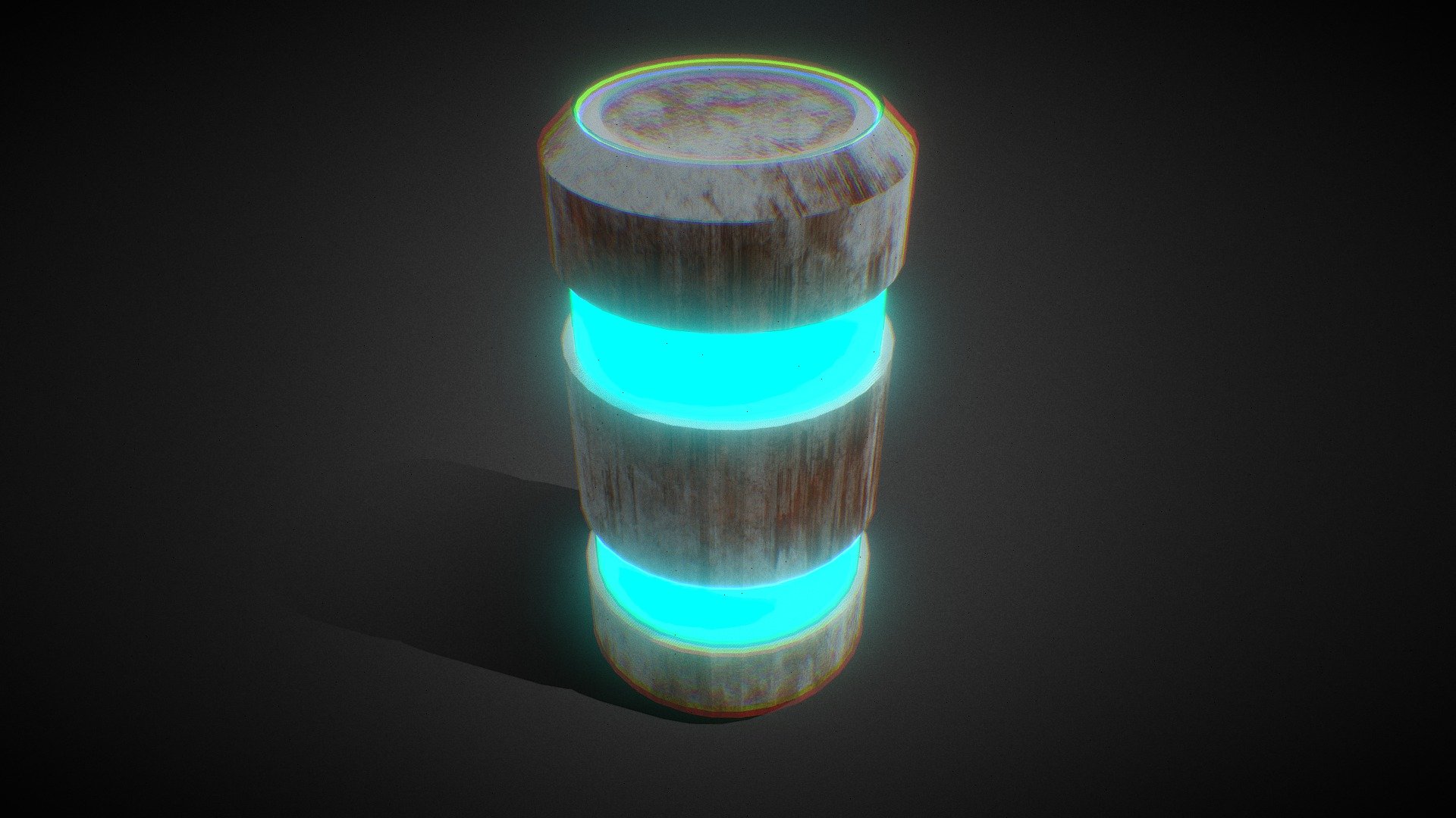 Bateria De Plasma/Plasm Battery Low Poly - Download Free 3D model by ...