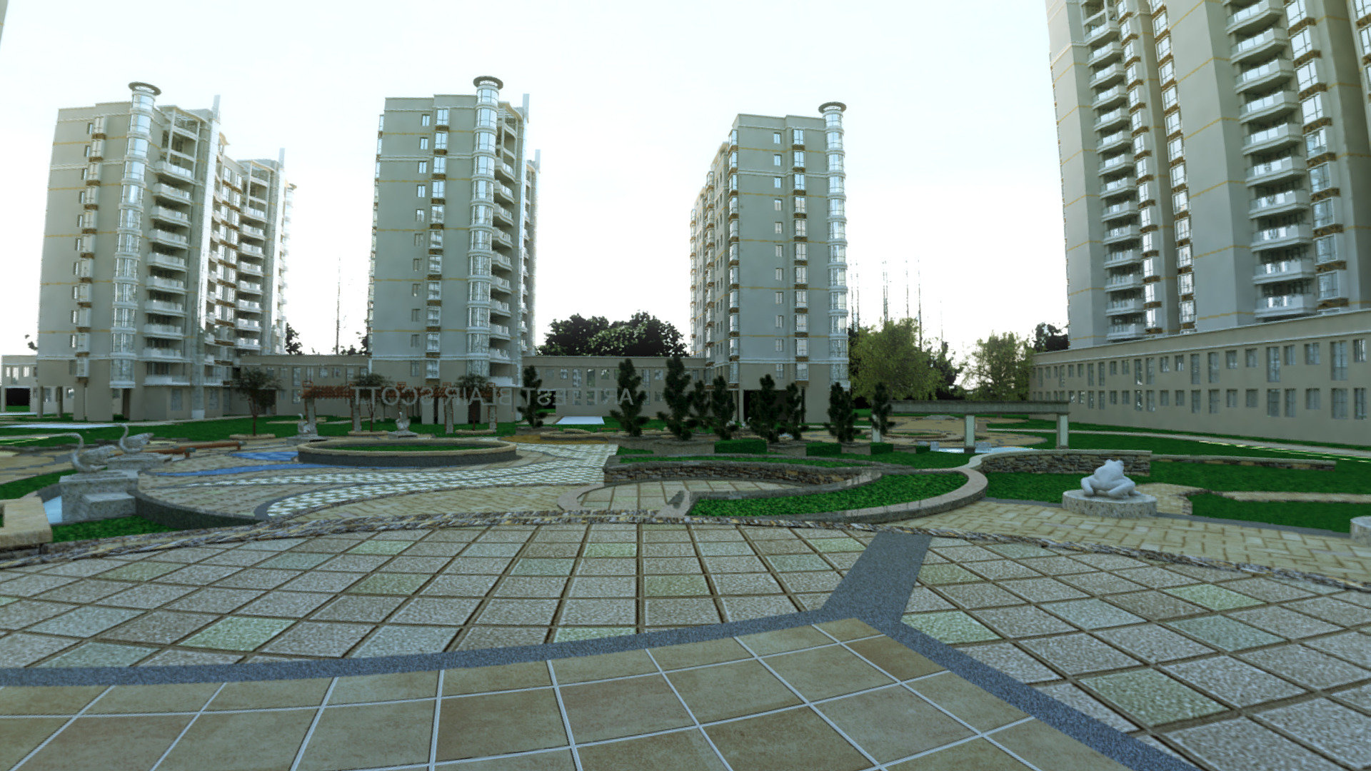 Commercial Park 360 - 3D model by BeyondthePixel [2392c2a] - Sketchfab