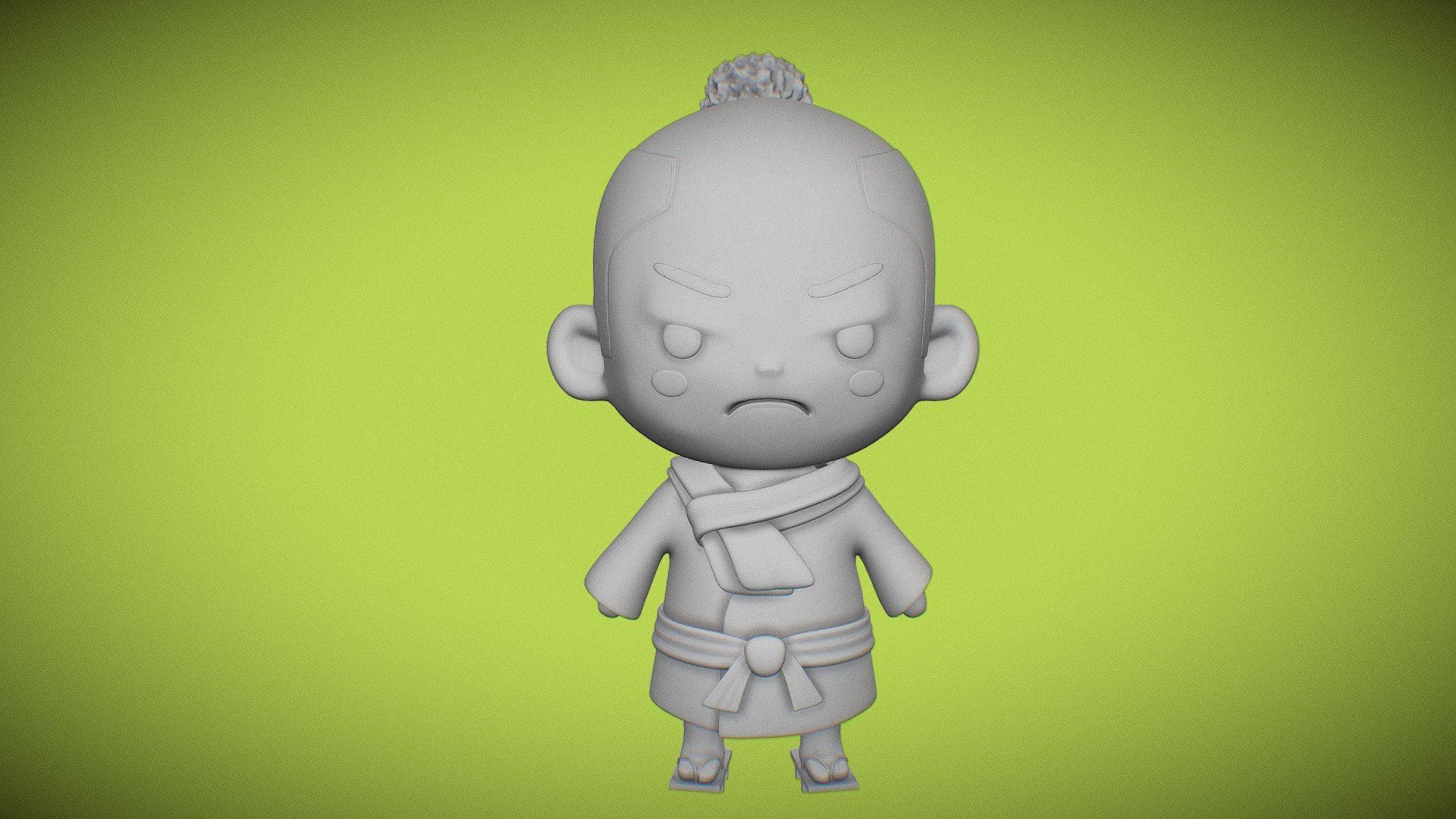 Kid Kozuki Momonosuke Chibi - One Piece - Buy Royalty Free 3D model by ...