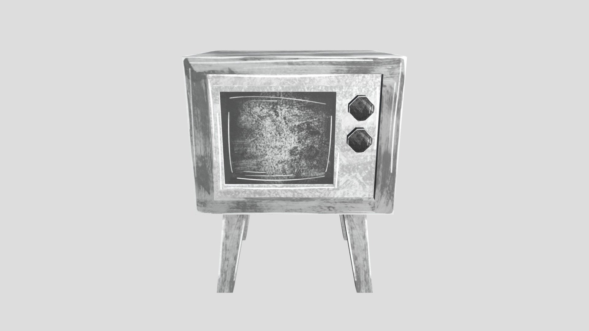 Low Poly TV Retro - 3D model by Mazlee.bee (@Mazlee) [239512d] - Sketchfab