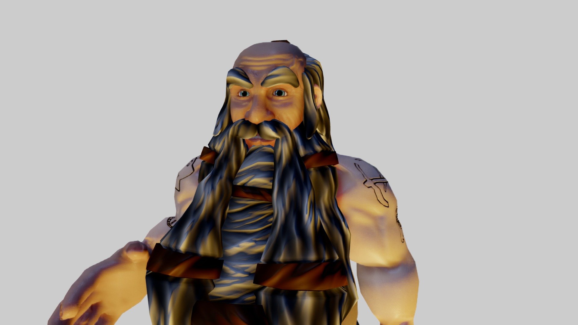 Dwarf - 3D model by Einar (@1AR) [2398e27] - Sketchfab