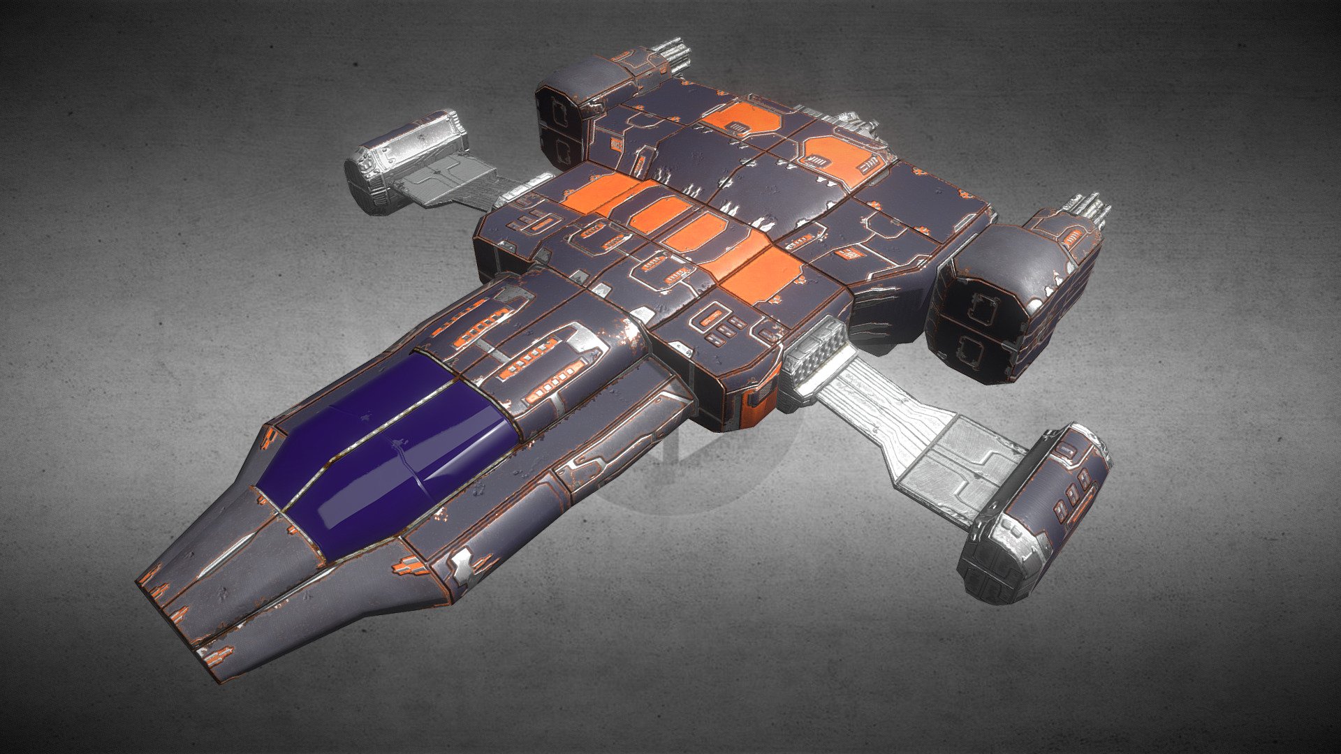 Space Bomber - Buy Royalty Free 3D model by bull-1 [2399251 ...