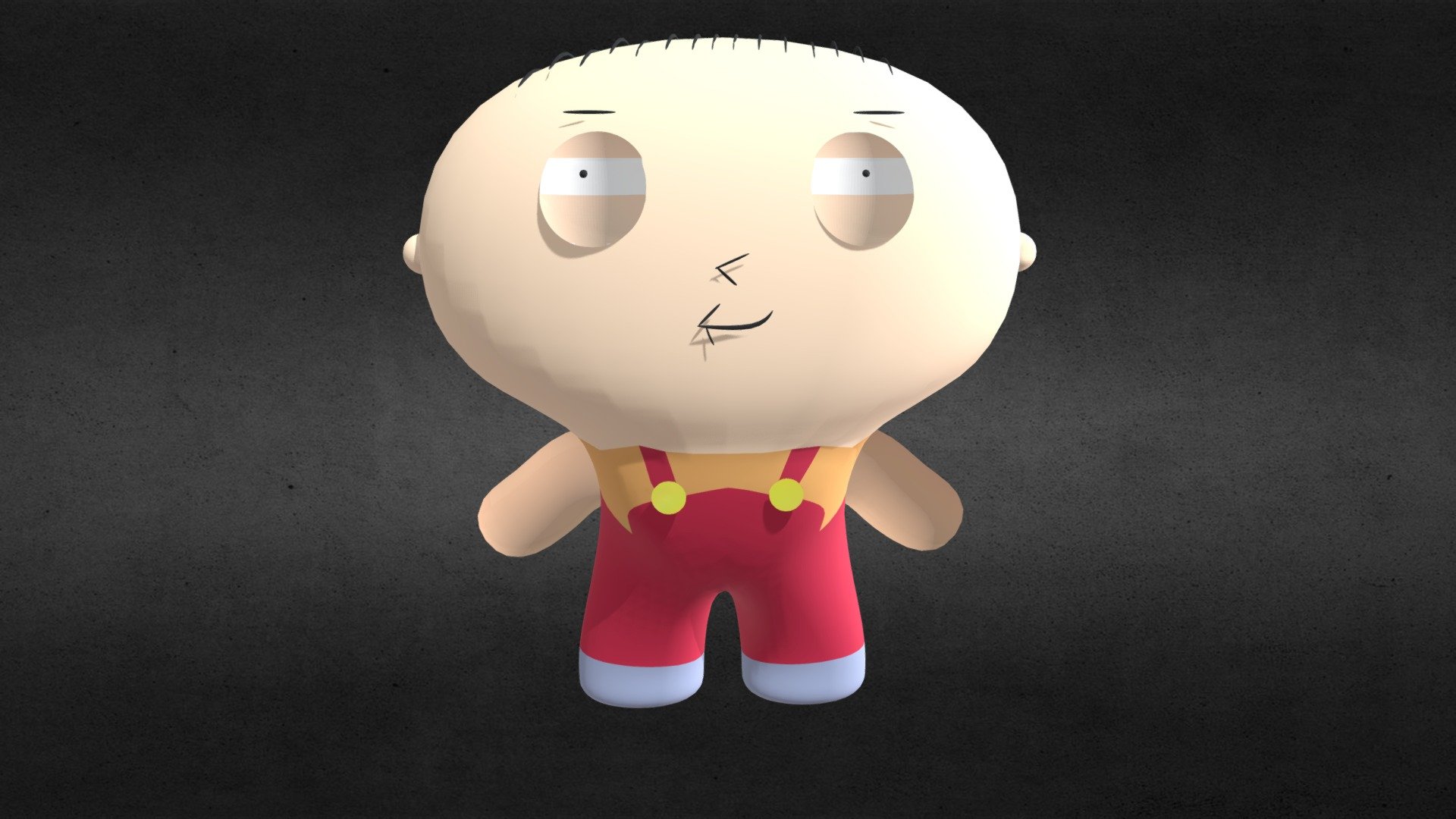 Stewie - Download Free 3D model by Parttimegamedev (@kayanush.sutaria ...