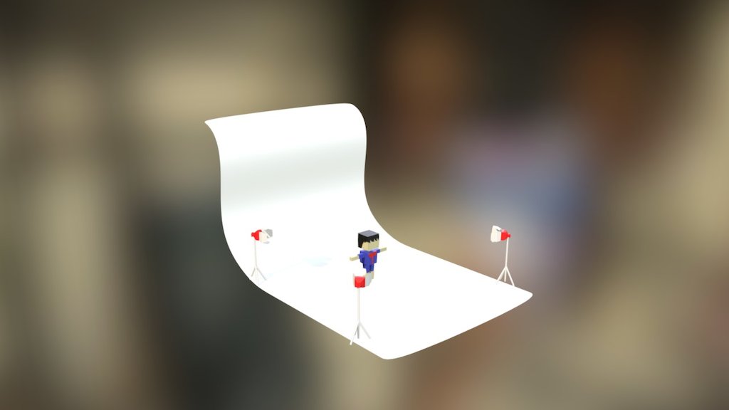 Three Point Lighting Visualization - Download Free 3D model by ...